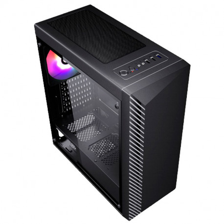 CASE HALION LIGHTING (LIGHTING) 500W LED-RGB - Moncase Computer