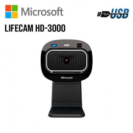 WebCam Microsoft LifeCam - HD-3000 / 30 fps / 16:9 / TrueColor / 720 ...